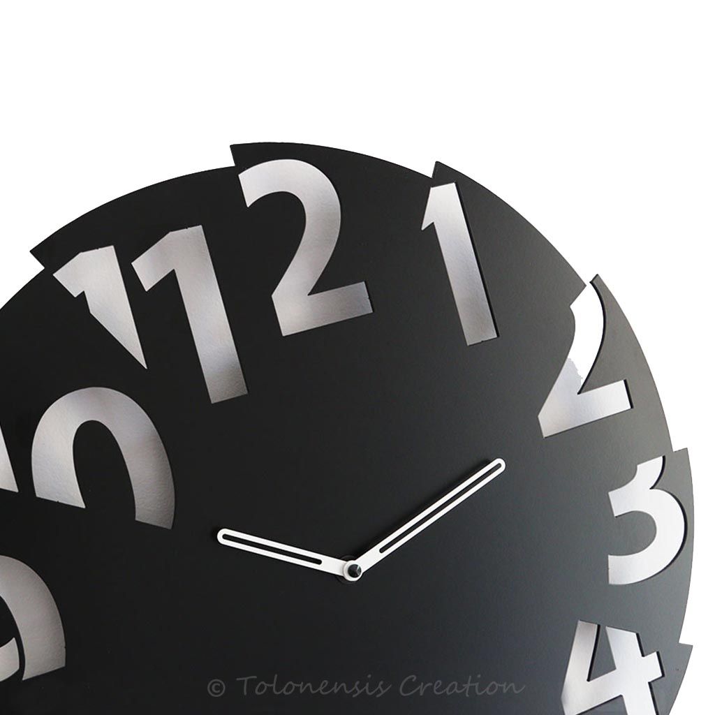 Design clock Broken Time 40 cm